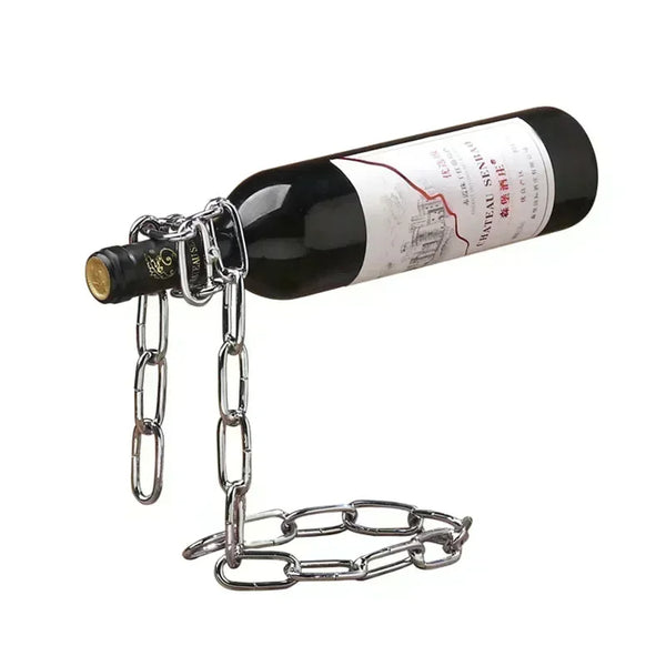 Iron Chain Floating Wine Holder – Liana Nail Supply
