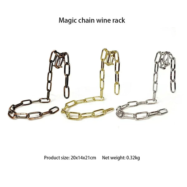 Iron Chain Floating Wine Holder – Liana Nail Supply