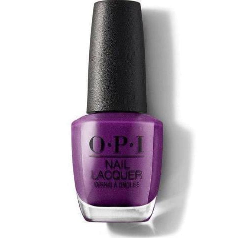 OPI Nail Polish T85 “Samurai Breaks A Nail” | Deep Bold Purple Shade ...