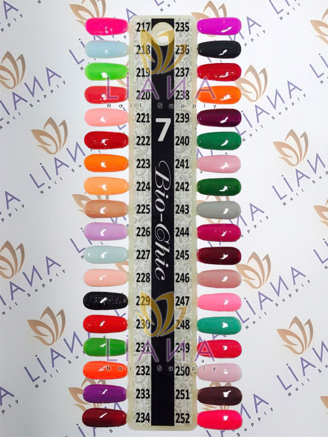 BIO CHIC Gel Color 217-252 Gel Polish - Soak-off - UV/LED (15ml - 0.5oz ...