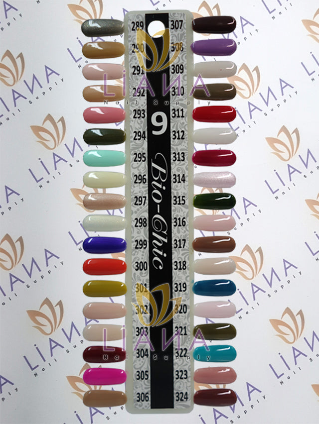 BIO CHIC Gel Color 289-324 Gel Polish Soak-off UV/LED – Liana Nail Supply
